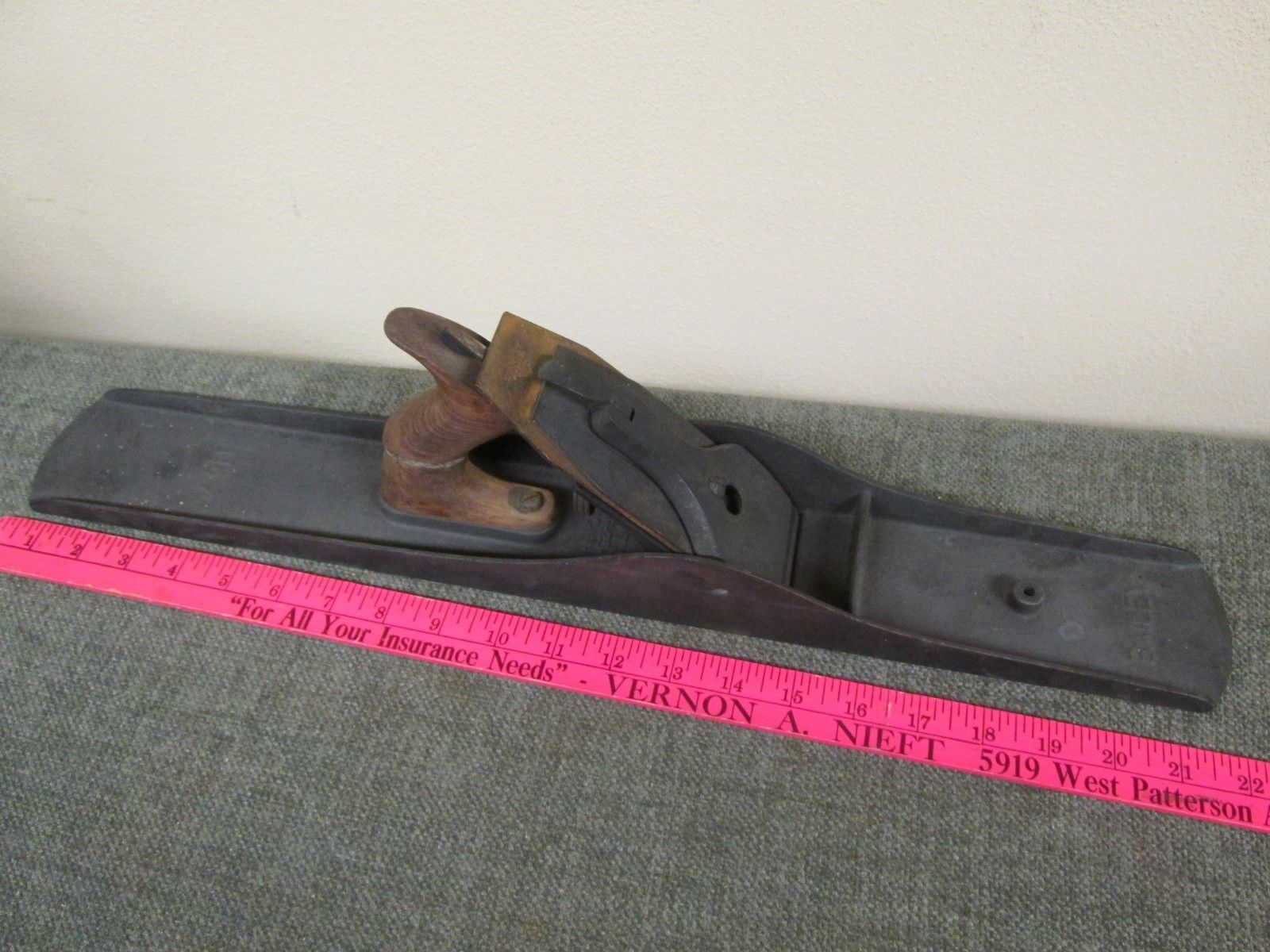 Vtg Stanley Bailey No. 7 Jointer Plane for Restoration Painted Flat ...