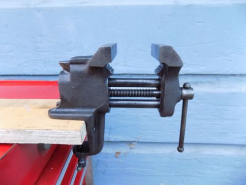VINTAGE *WILTON* ANVIL VISE TABLE MOUNT 2-1/2''''JAW,CAST IRON BENCH ...