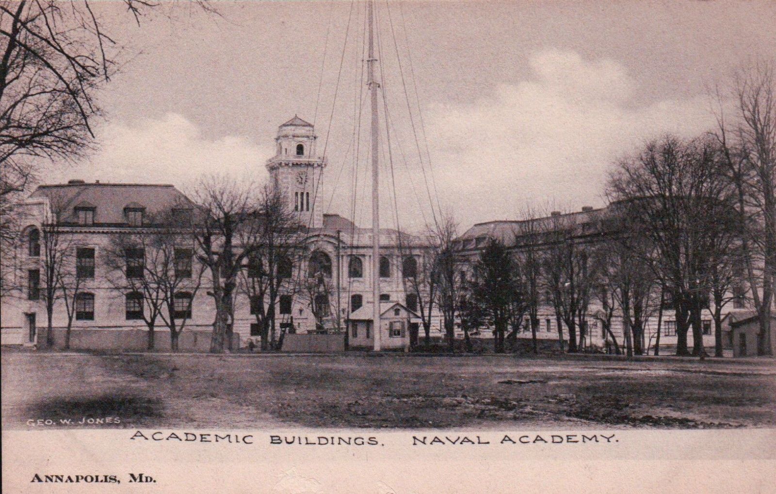Academic Buildings, Naval Academy, Annapolis, MD Vintage Postcard ...
