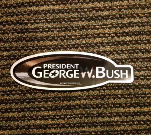 President George W Bush 2004 Campaign Sticker -- Antique Price Guide ...