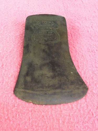 Vintage Embossed OVB (Our Very Best) Single Bit Axe Head H S & B ...