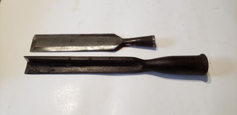 Vintage Craftsman 1-1/2" Bevel Edge Socket & Unmarked 7/8" Corner Wood ...