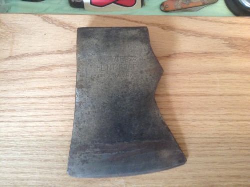 VINTAGE TRUE TEMPER Flint Edge KELLY WORKS Jersey Style SINGLE BIT AXE HEAD -- Antique Price ...