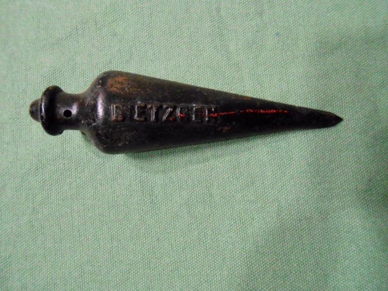 VINTAGE BIETZGEN PLUMB BOB GERMAN PLUM BOB GERMAN HAND TOOL VINTAGE ...