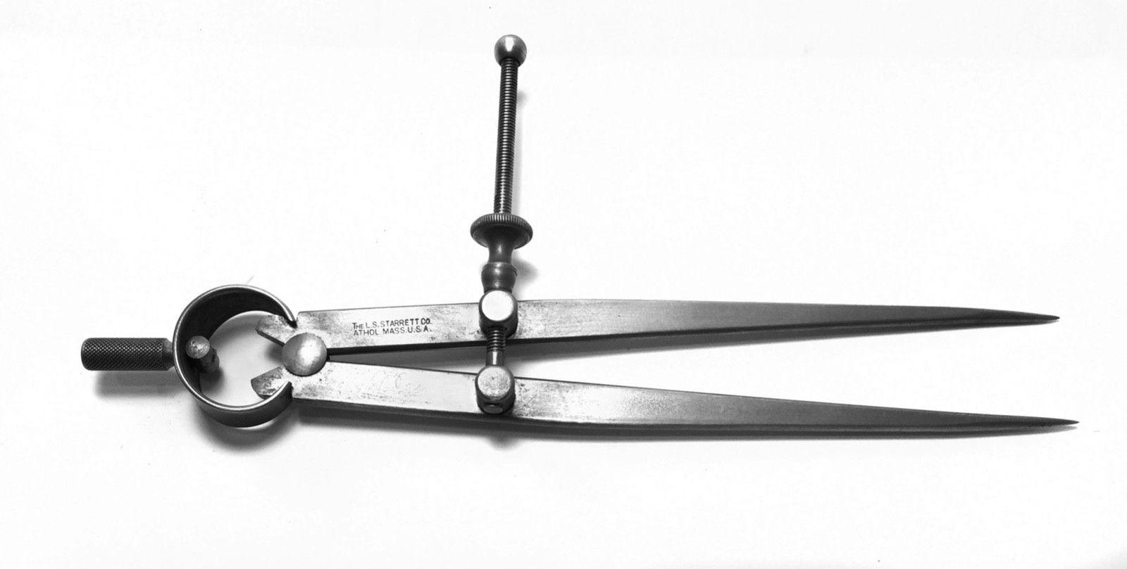 Vintage Starrett 6 Inch Leg, Spring Joint, Steel Dividers -- Antique ...