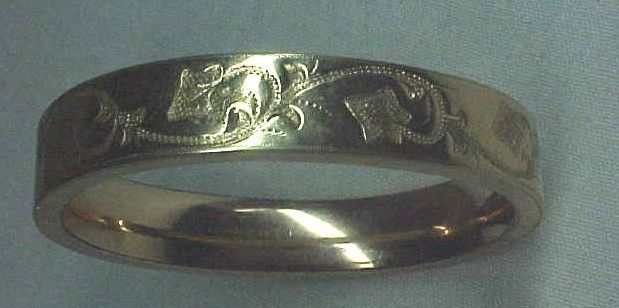 ANTIQUE SIGNED S.O. Bigney Victorian gold bracelet 1869-1946 -- Antique ...
