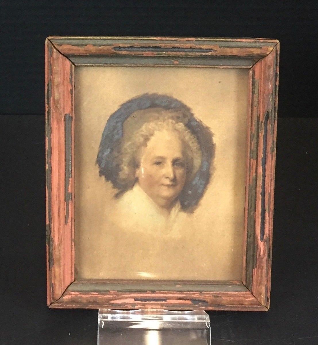 Antique Gilbert Stuart Portrait of Martha Washington 100+ years old ...