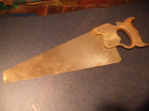 SMALL H.DISSTON & SONS, in Keystone, fine toothed CROSS CUT SAW, with ...