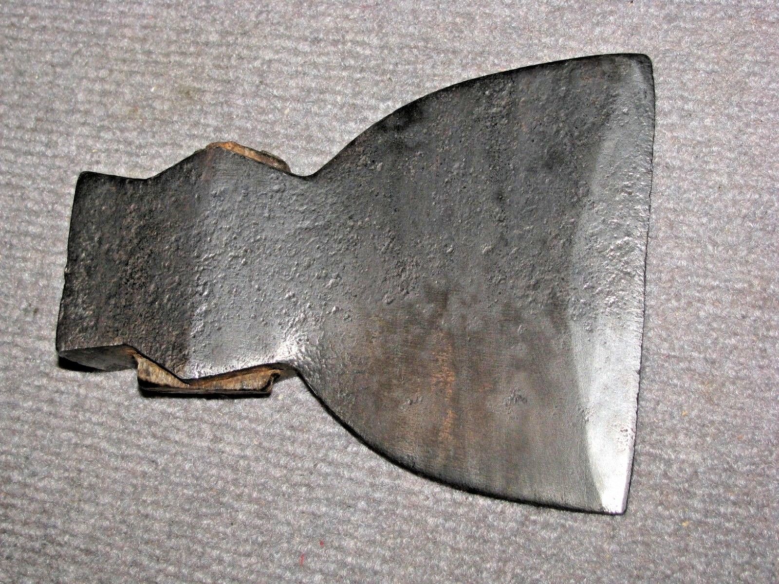 Vintage Dunlap Tool Company Hatchet Broad Head Hewing Axe AX HEAD USA ...