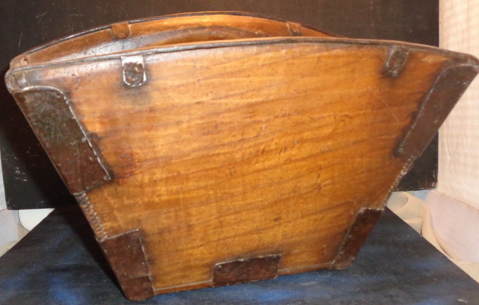 Antique Vintage Wooden Hardware Box with handle -- Antique Price Guide ...