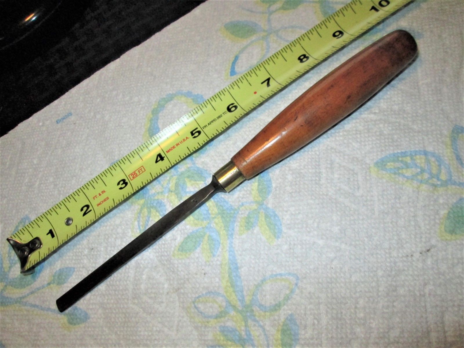 5/16" Marples & Sons No. 4 Very Shallow Tang Carving Gouge -- Antique ...