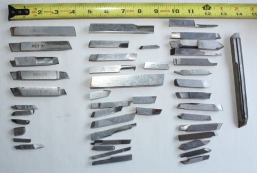 Vintage Lathe Cutting Tools Bits, MO MAX, REX and generics, Machinist ...