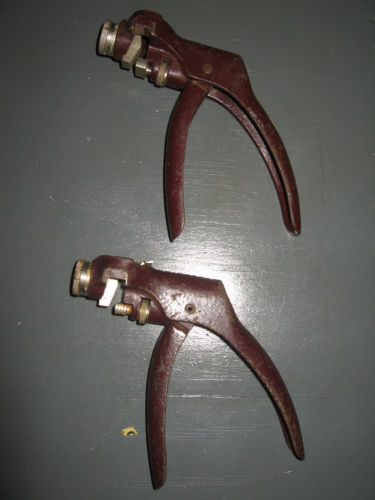 2 Stanley No. 42 W Sawset For Setting Hand Saw Tooth Angle Pistol Grip ...