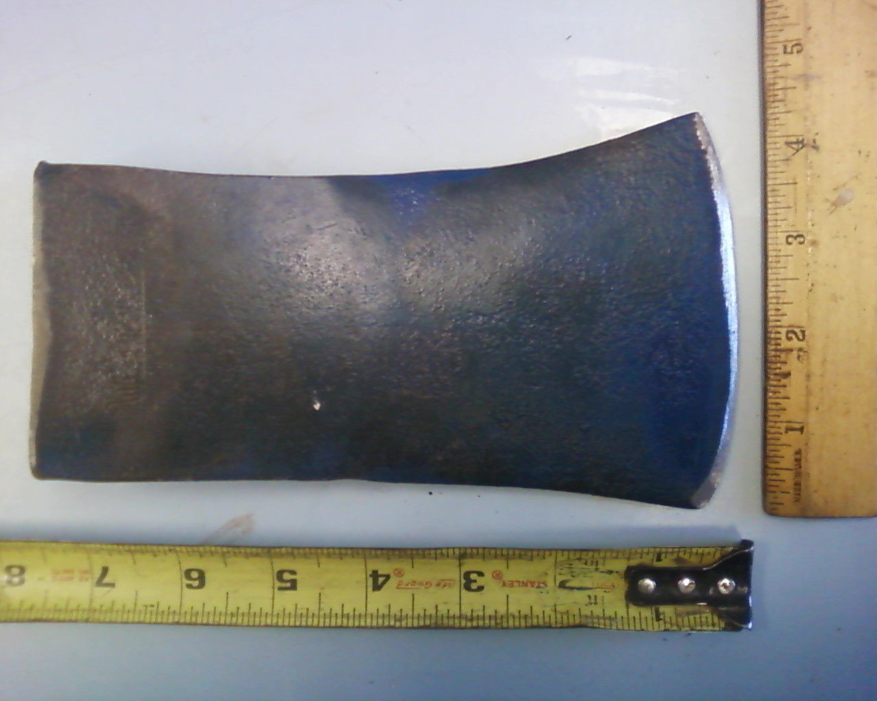 VINTAGE WARREN SINGLE BIT AXE HEAD 4 LB NO RESERVE -- Antique Price ...