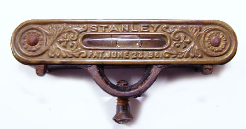 Antique Stanley Level Carpenters Pocket Tool 1896 64.5 Grams -- Antique ...