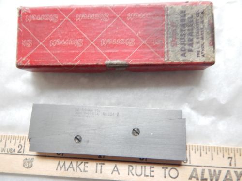 Vintage Starrett No 154D Adjustable Parallel in Original Box -- Antique ...