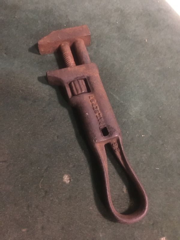 Antique 121 Year Old Monkey Wrench Patented Sept 97 {1897} 9 Inch ...