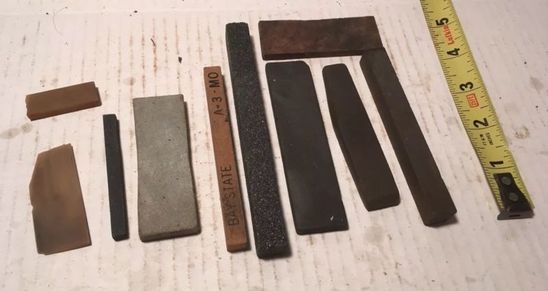 Vintage Set Of Gunsmith Action Hones Machinist Tool Sharpening Stones ...