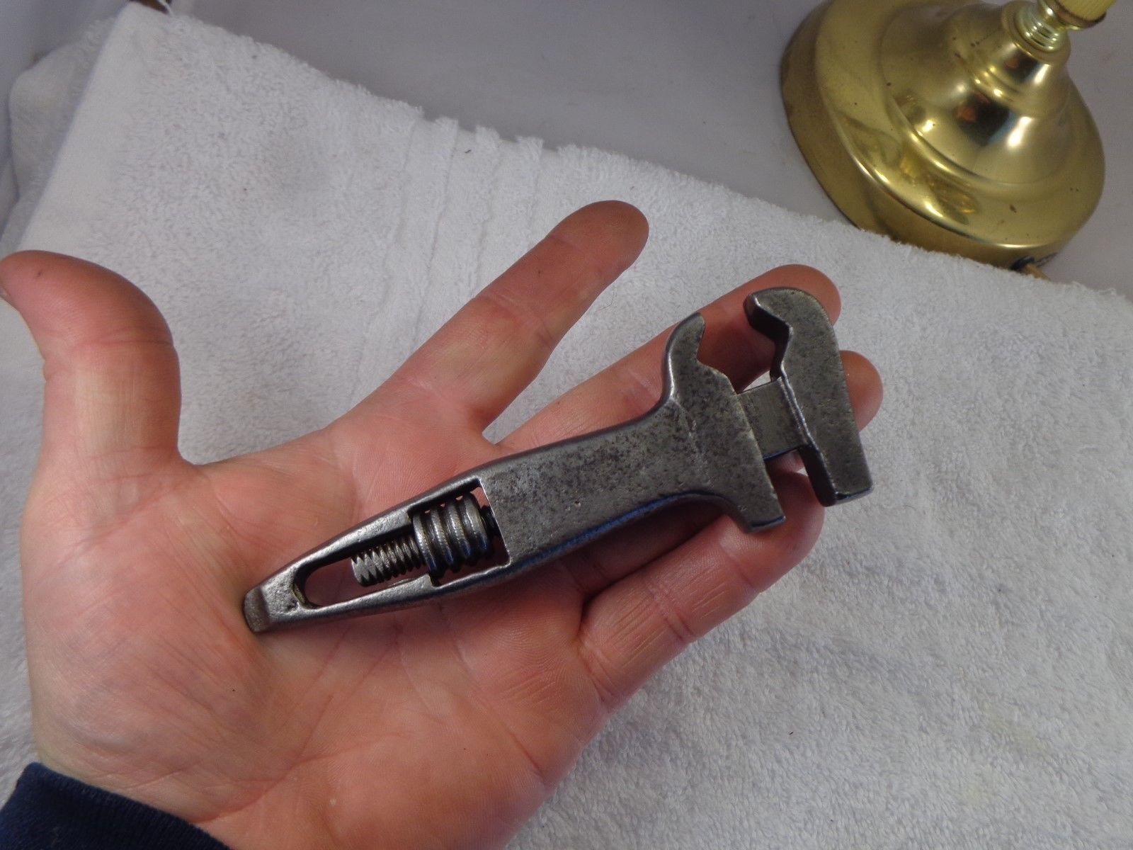 Old Antique Double ended Adjustable monkey Wrench Rare Tools Multi Tool ...