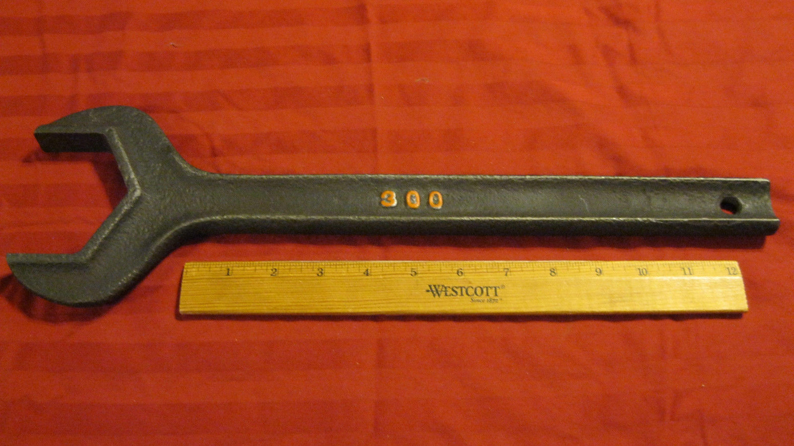 ANTIQUE HUBER 300 STEAM ENGINE WRENCH -- Antique Price Guide Details Page