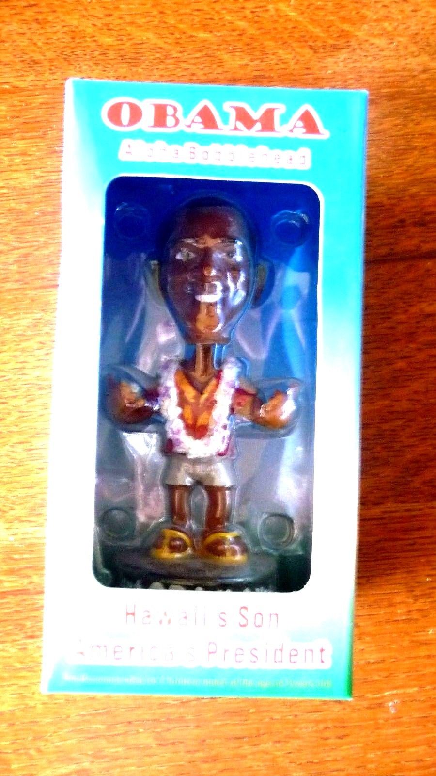NIB Barack Obama Hawaii''s Son America''s President Aloha Bobble head ...