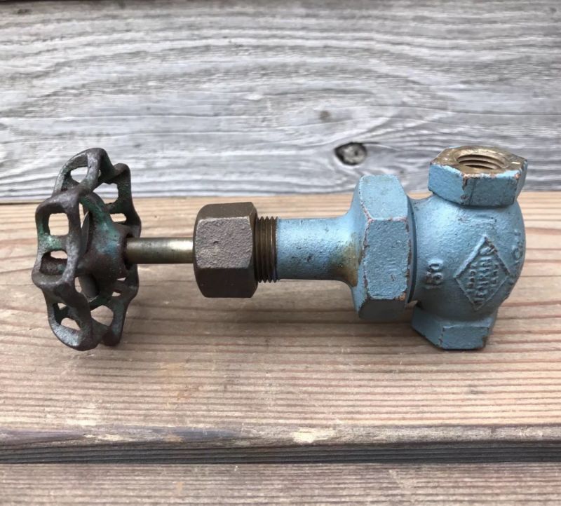 Vintage Jenkins Brass Water Gate Valve ~ Industrial Brass Plumbing ...
