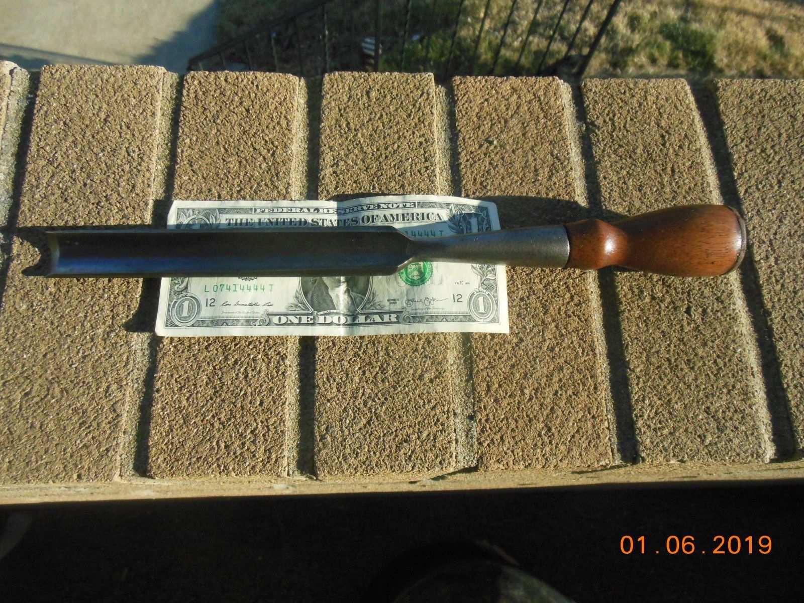 James Swan 5/8 inch socket gouge -- Antique Price Guide Details Page