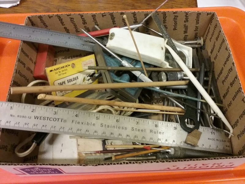 Junk Drawer Found, Machinist Tool Lot -- Antique Price Guide Details Page