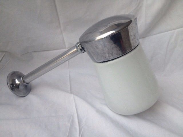 VINTAGE COUGHTRIE POLISHED ALUMINIUM WALL MOUNTED FS10 LIGHT -- Antique ...