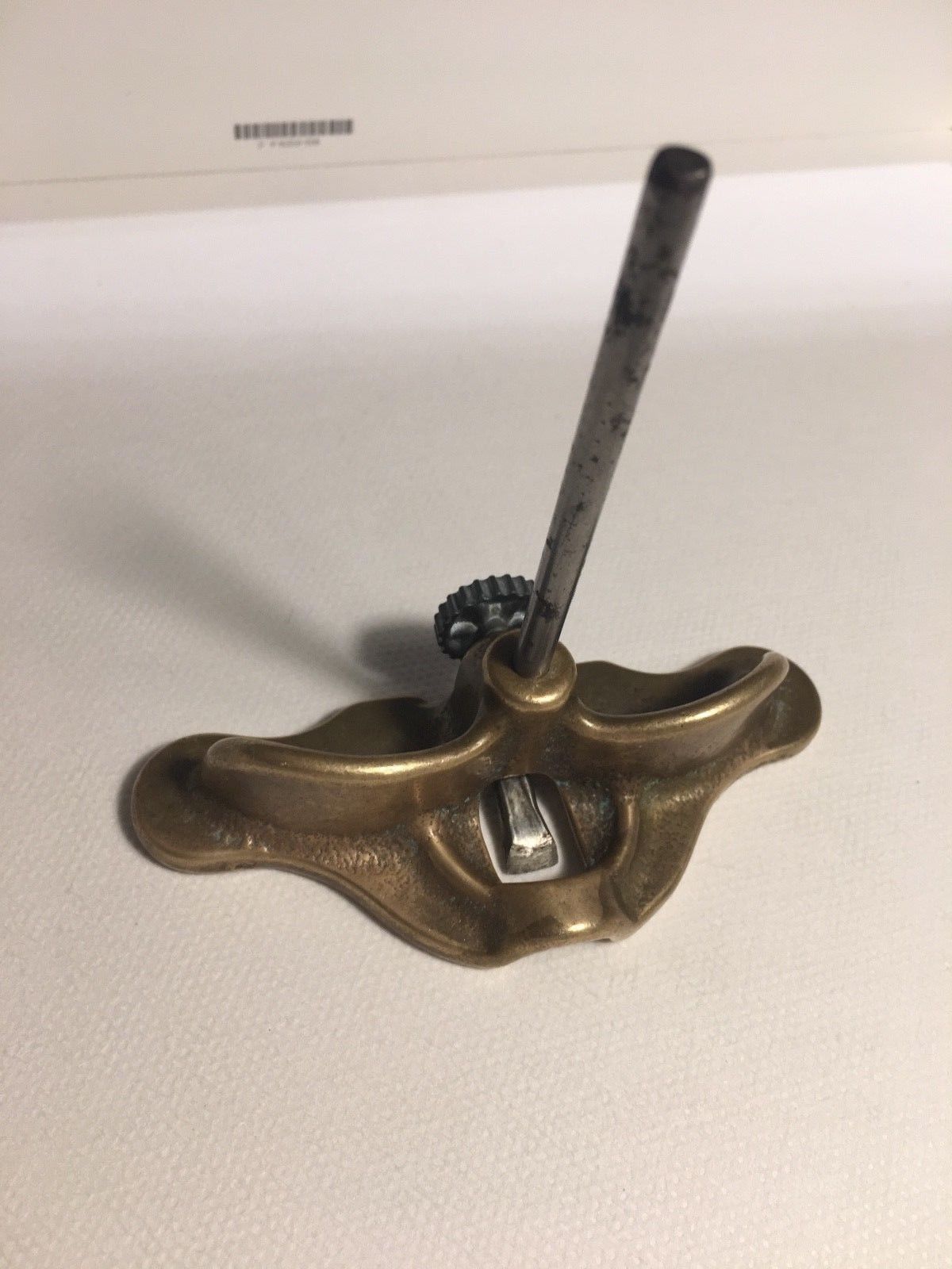 vintage brass finger router plane unbranded -- Antique Price Guide ...