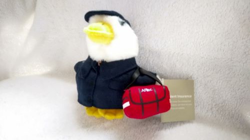 New w/Tag Talking AFLAC Duck 6" Accident w/EMT bag, hat and Jacket ...