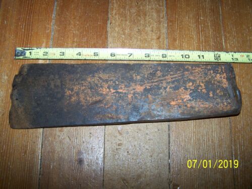 Large 12.5" Logging/Logger Timber Falling Wedge 6 lb Weight, Marked ...