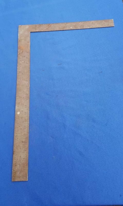 Vintage Sargent V.B.M. 100 Carpenters Framing Square, 24'' X 16 ...