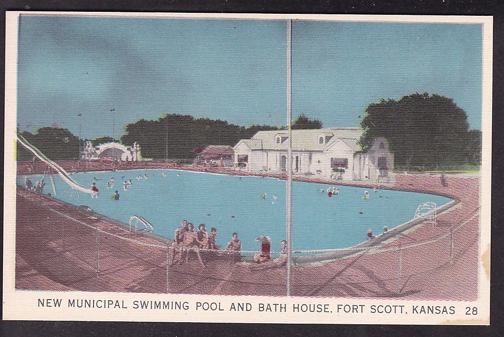 FORT SCOTT, KANSAS, NEW MUNICIPAL SWIMMING POOL AND BATH HOUSE ...