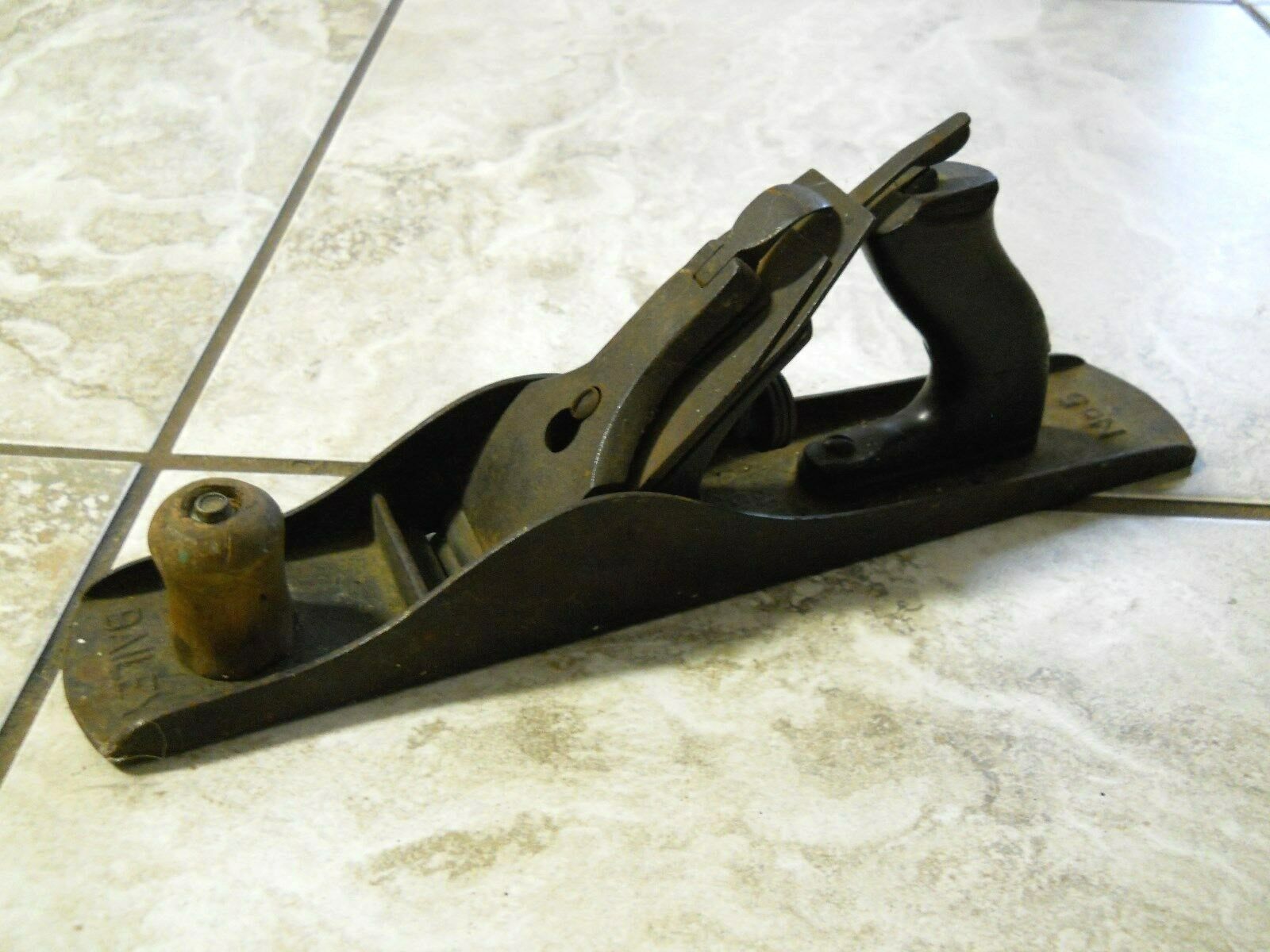 Vintage Stanley Bailey No. No 5 Corrugated Bottom Wood Plane Patent ...
