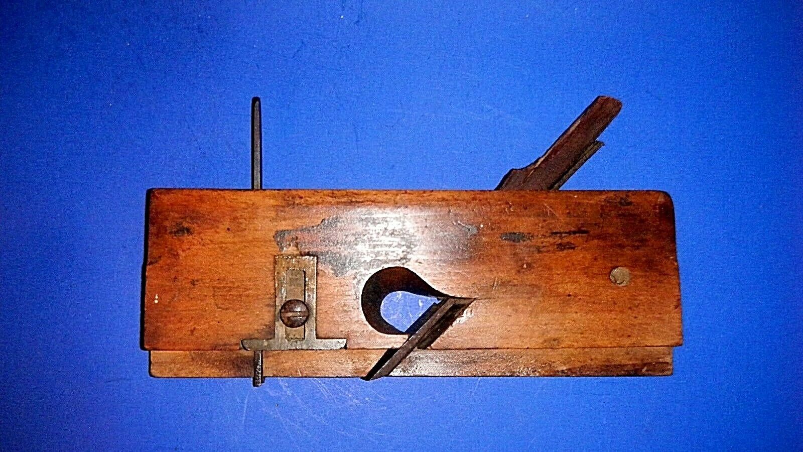 Antique "OHIO TOOL CO" #47 1/2" Dado Wood Molding Plane -- Antique ...