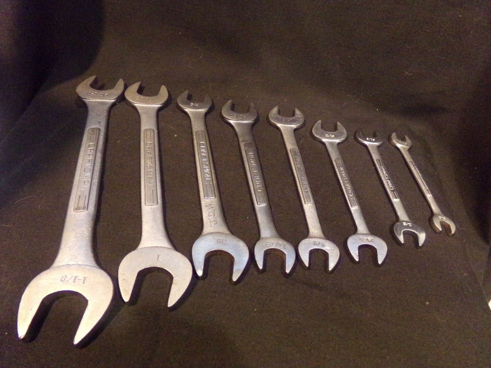Eight Craftsman Wrenches -- Antique Price Guide Details Page