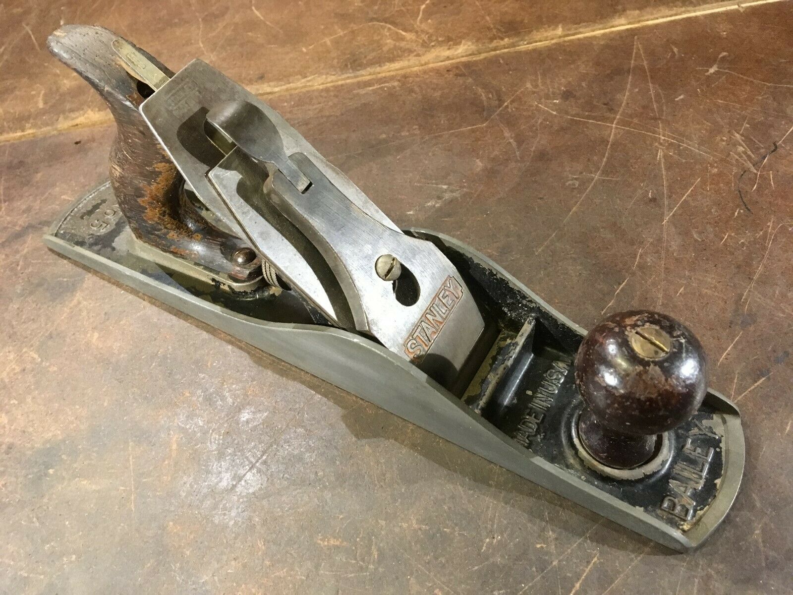 Clean Vintage Stanley No 5 Type 18 (1946-1947) Woodworking Jack Plane ...