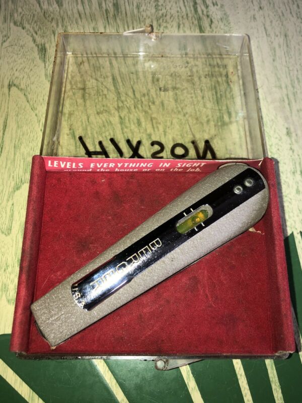 VTG. BERGER MODEL 40 POCKET LEVEL -- Antique Price Guide Details Page