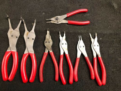 Snap-On Tools Snap Ring Pliers Set -- Antique Price Guide Details Page