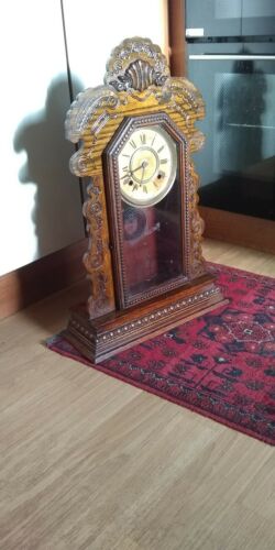 ANTIQUE AMERICAN GINGERBREAD CLOCK -- Antique Price Guide Details Page