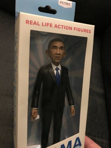 BARACK OBAMA ACTION FIGURE 6" doll FCTRY Vinyl President -- Antique ...