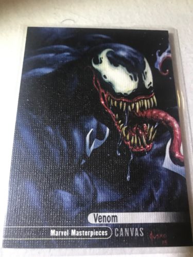 2016 Marvel Masterpieces #100 Venom Canvas Card -- Antique Price Guide ...