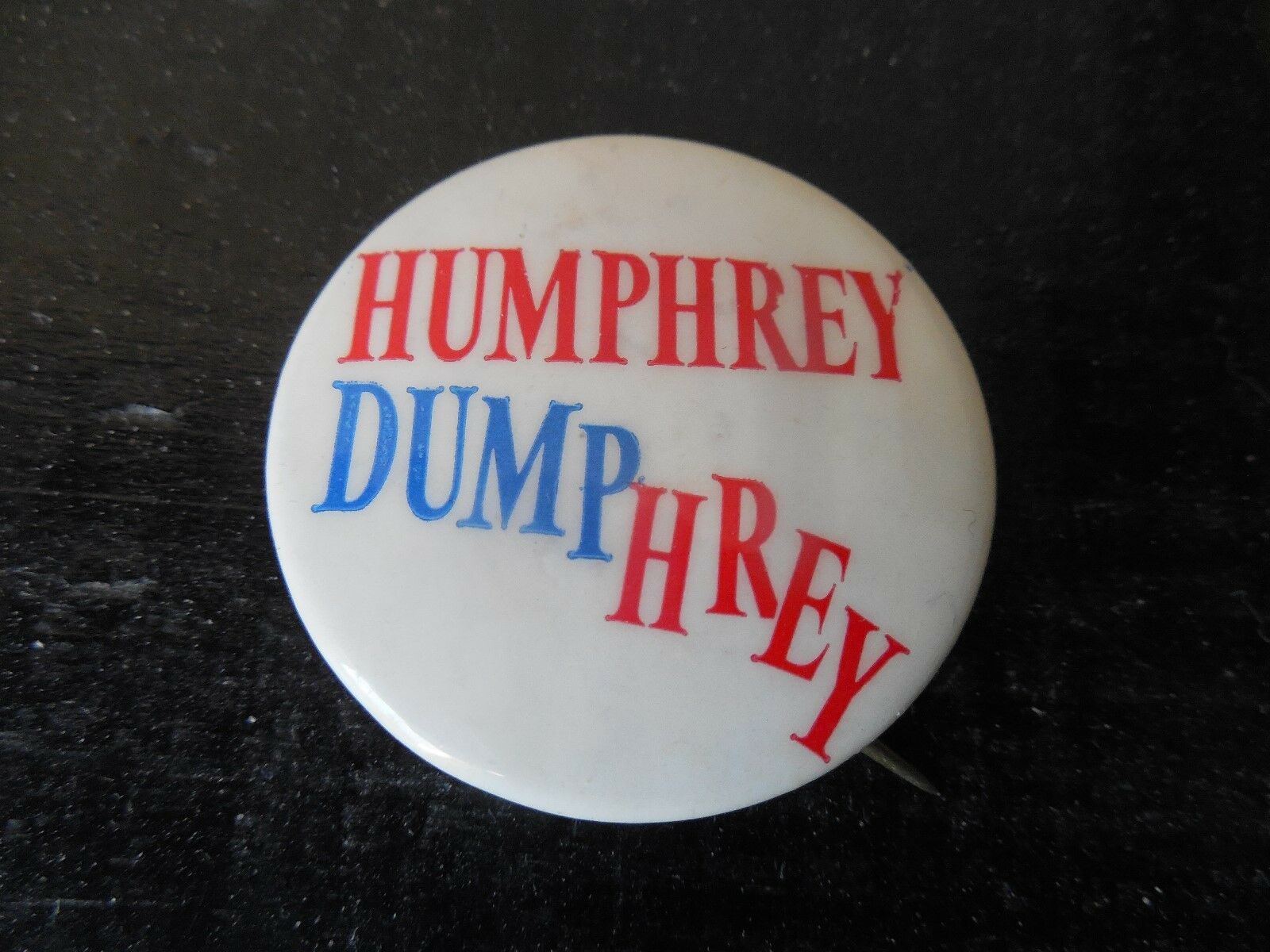 Presidential Hubert Humphrey Dumphrey Anti 1968 Pin Back Campaign ...