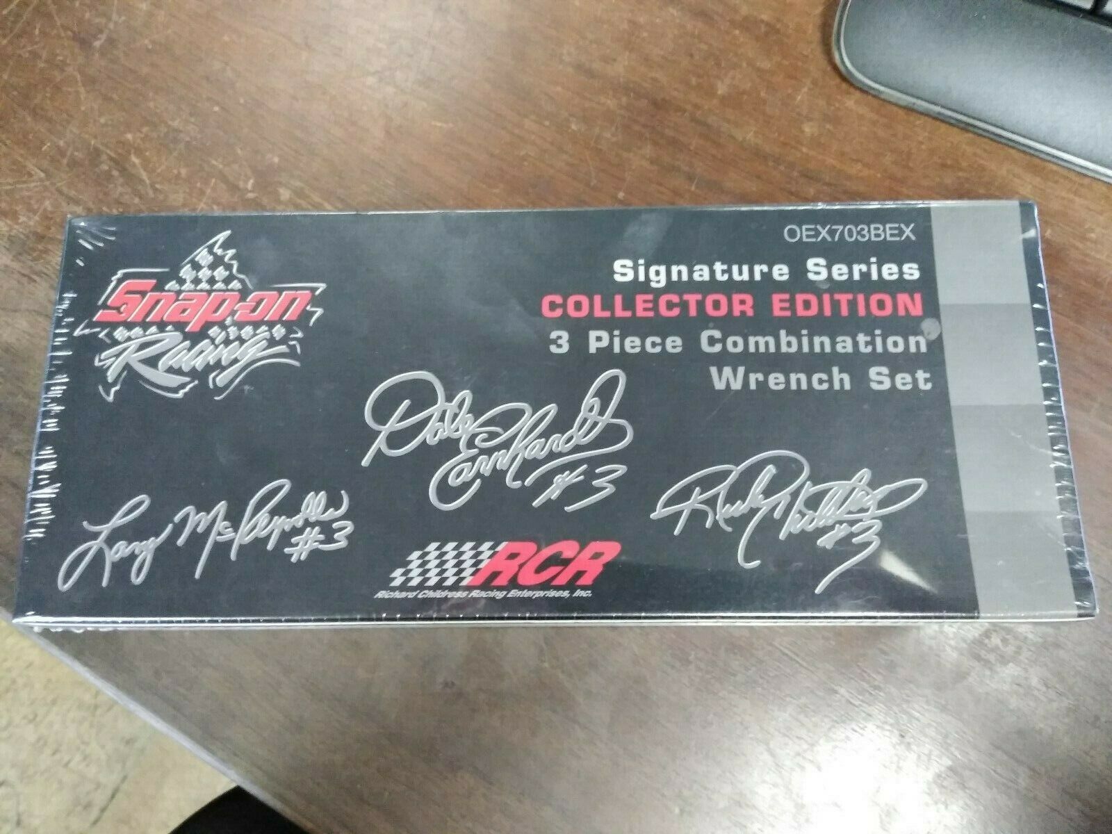 SNAP-ON RACING SIGNATURE SERIES DALE EARNHARDT 3 PIECE COMBINATION ...