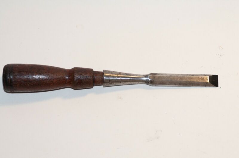 vintage Stanley No.750 Woodworking Bevel edge Socket Chisel 1/2 ...