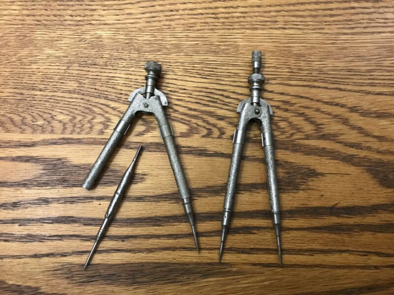 Antique Or Vintage Eagle Divider Compass Tools - Machinist Drafting Map ...