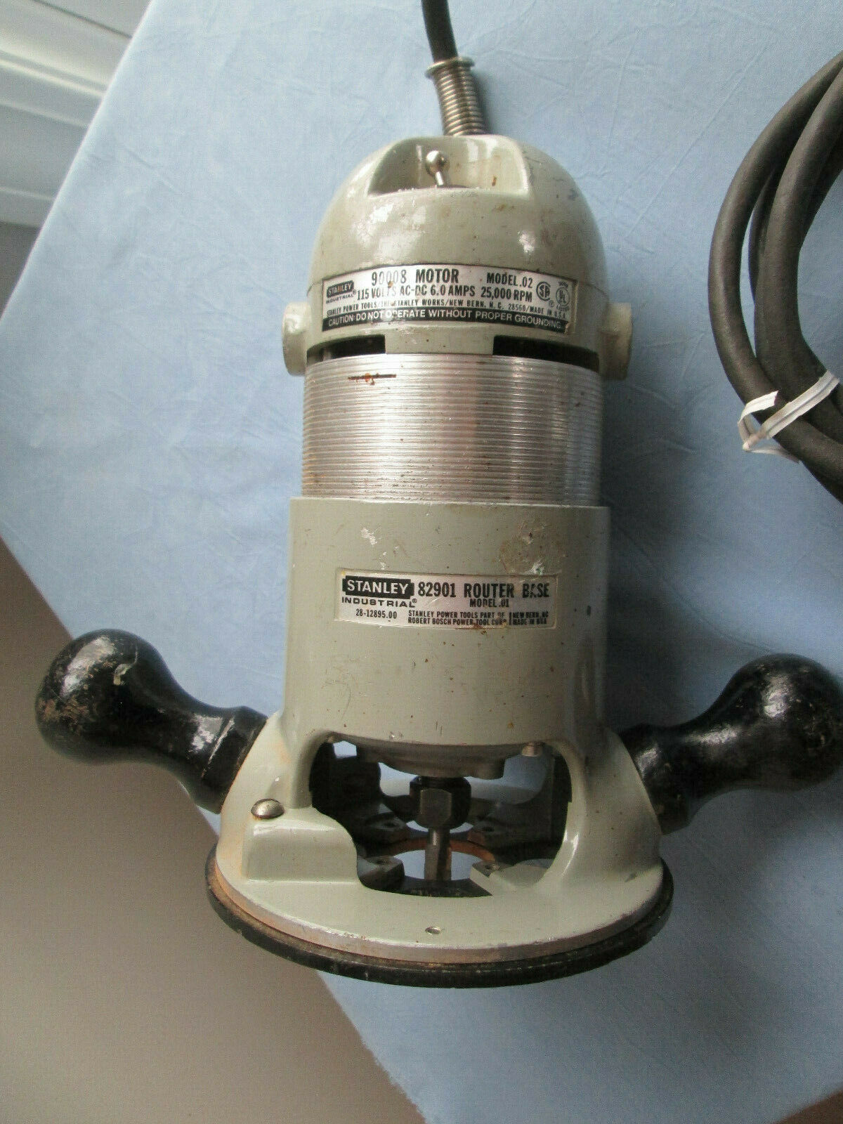 Vintage Stanley Electric Router 9008 With 82901 Router Base Nice No ...