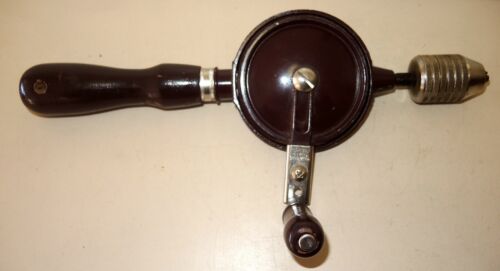 Vintage Bell Systems "B" Stanley Hand Crank Drill, USA, VGC -- Antique ...