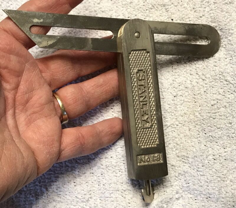 Vintage Tool-Stanley #18 Steel Tri Square -- Antique Price Guide ...